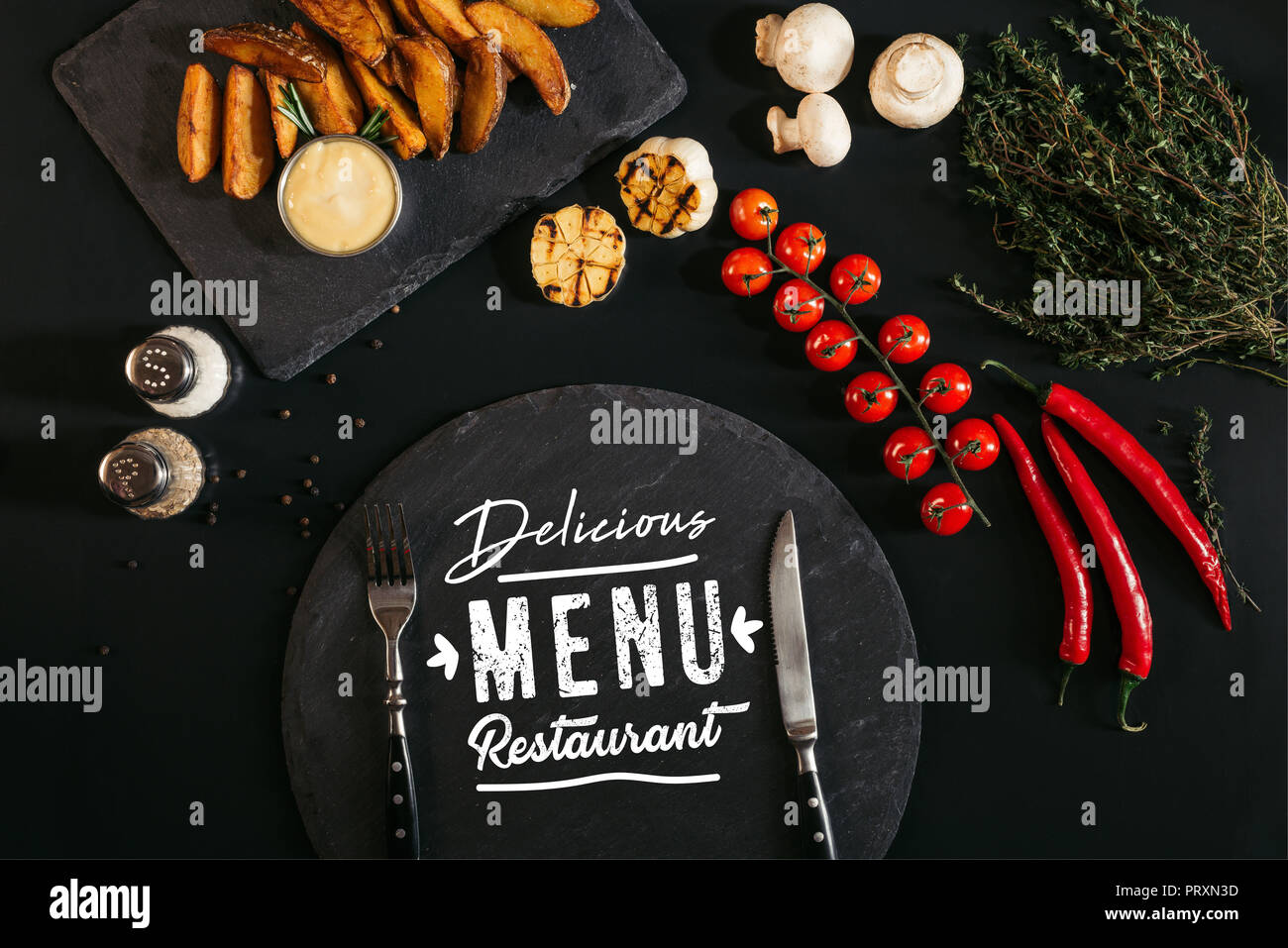 Menu board calories hi-res stock photography and images - Alamy