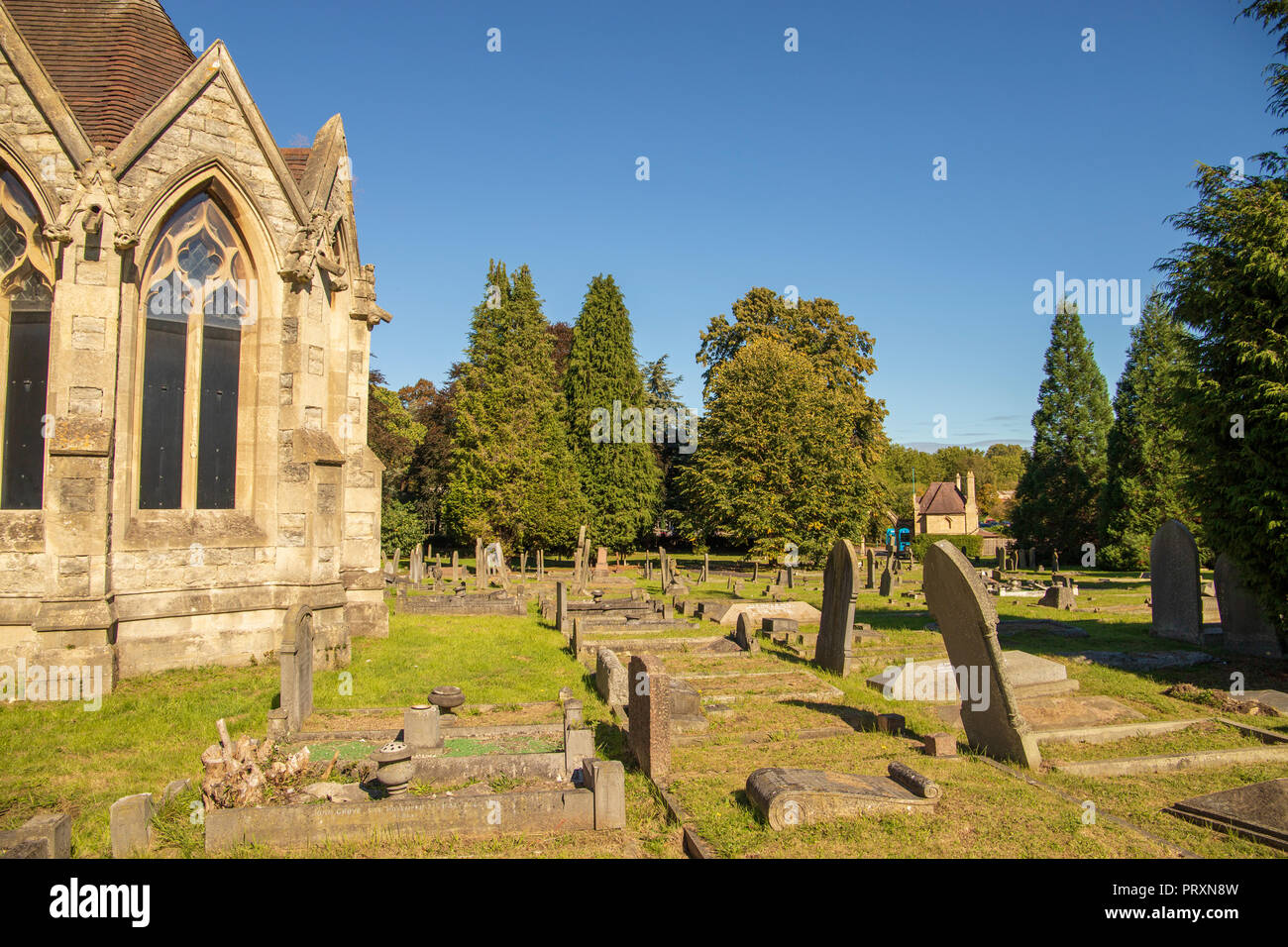 The Graveyard at St James Cemetery, Bath UK Stock Photo - Alamy