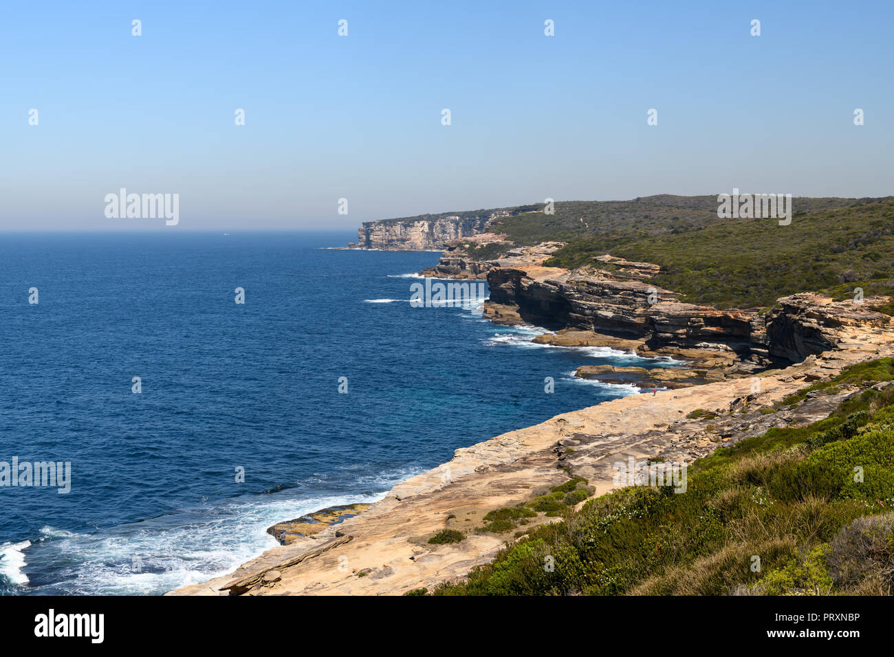 Coastal cliff view in Australia Stock Photo - Alamy