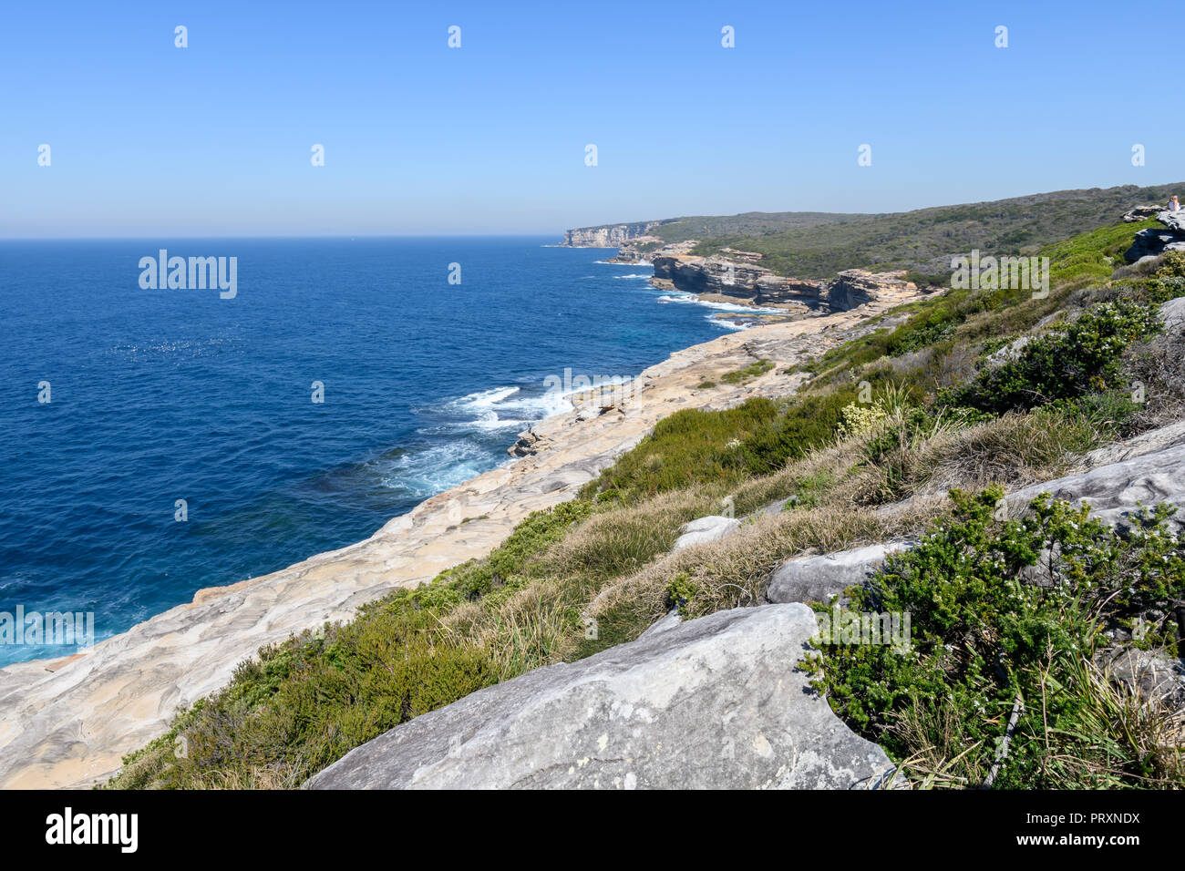Coastal cliff view in Australia Stock Photo - Alamy