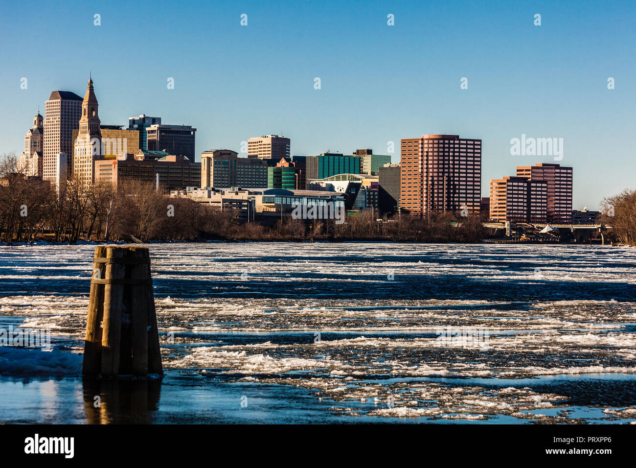 Hartford Skyline Hartford, Connecticut, USA Stock Photo - Alamy