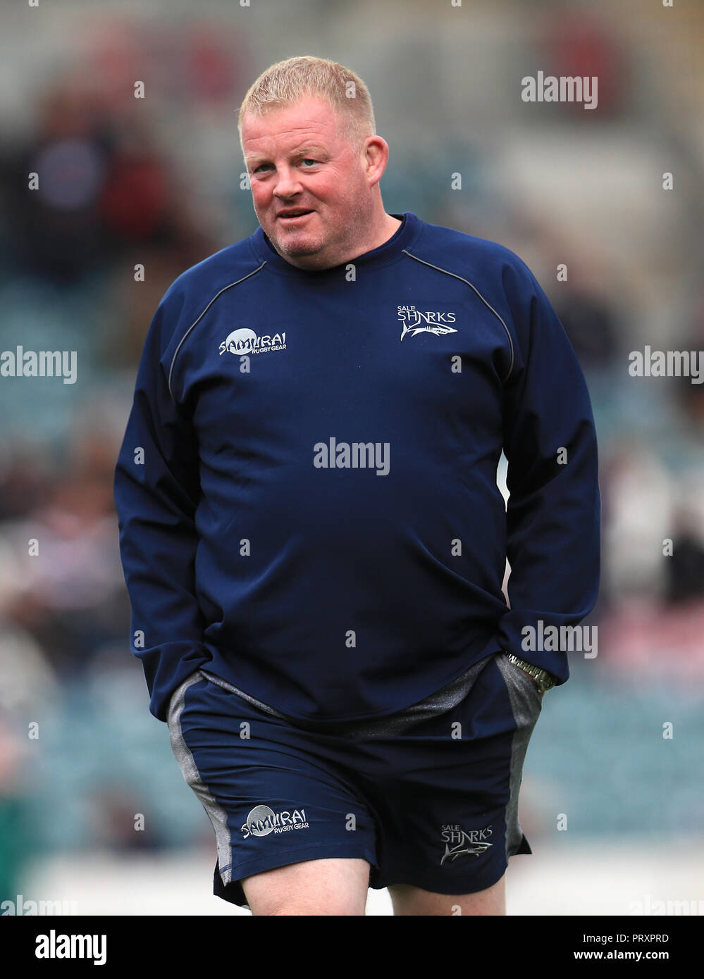 Sale Sharks coach Dorian West Stock Photo - Alamy