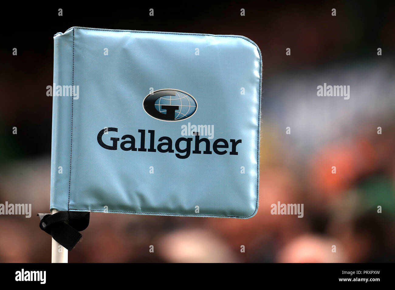 A general view of a Gallagher sign Stock Photo - Alamy