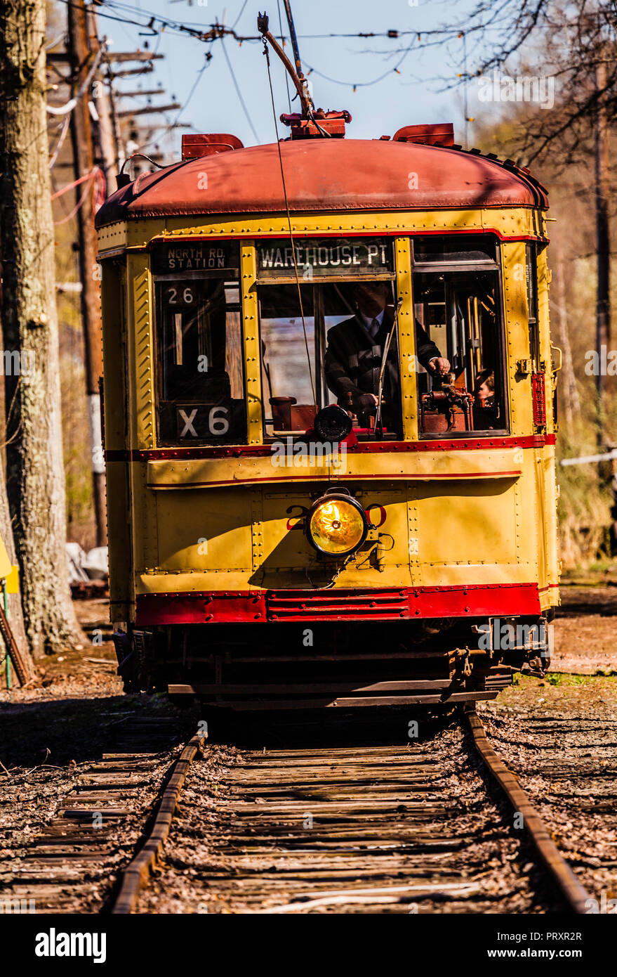 Connecticut Trolley Museum East Windsor, Connecticut, USA Stock Photo ...