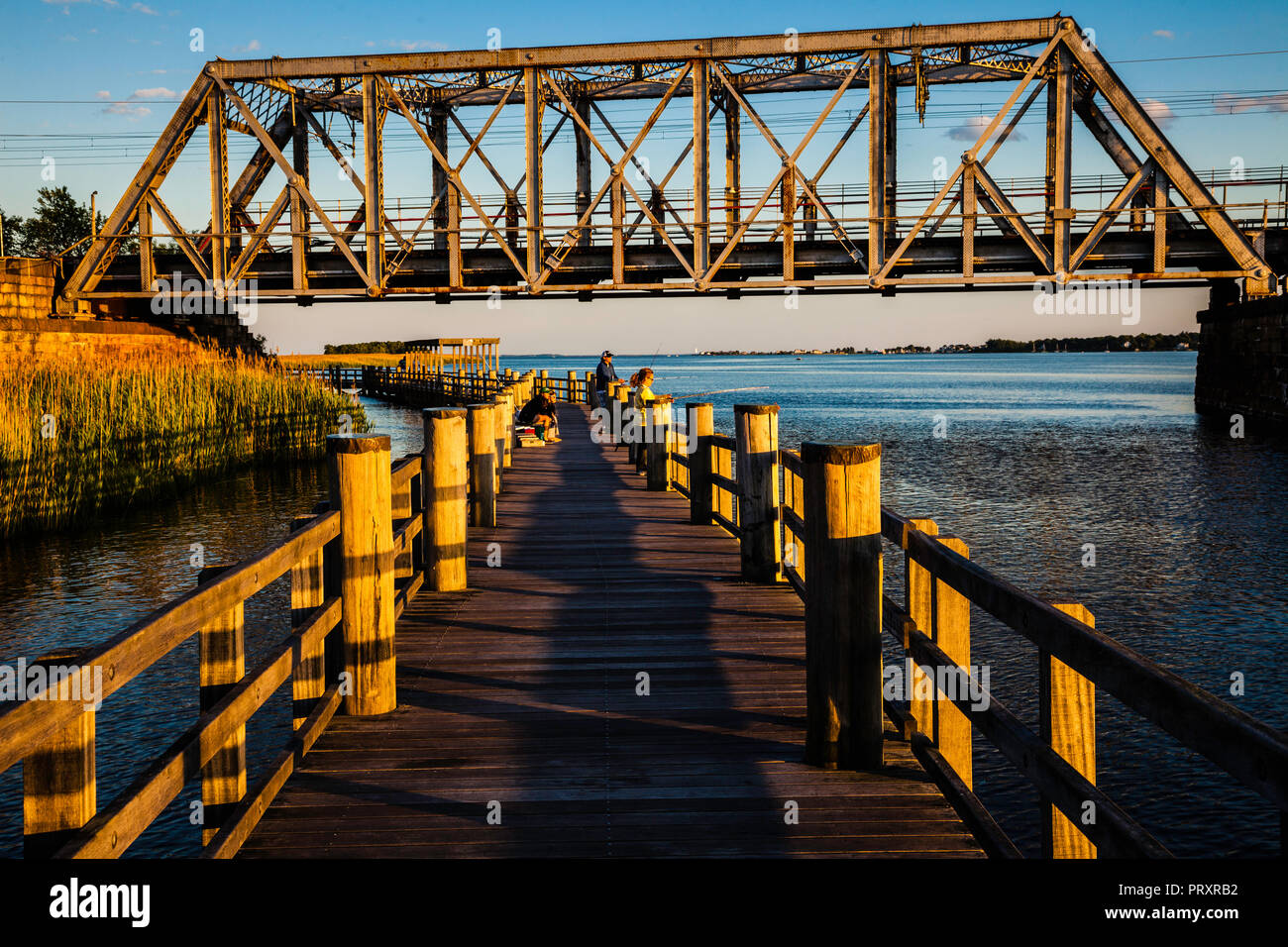 Connecticut River Railroad Bridge Old High Resolution Stock Photography ...