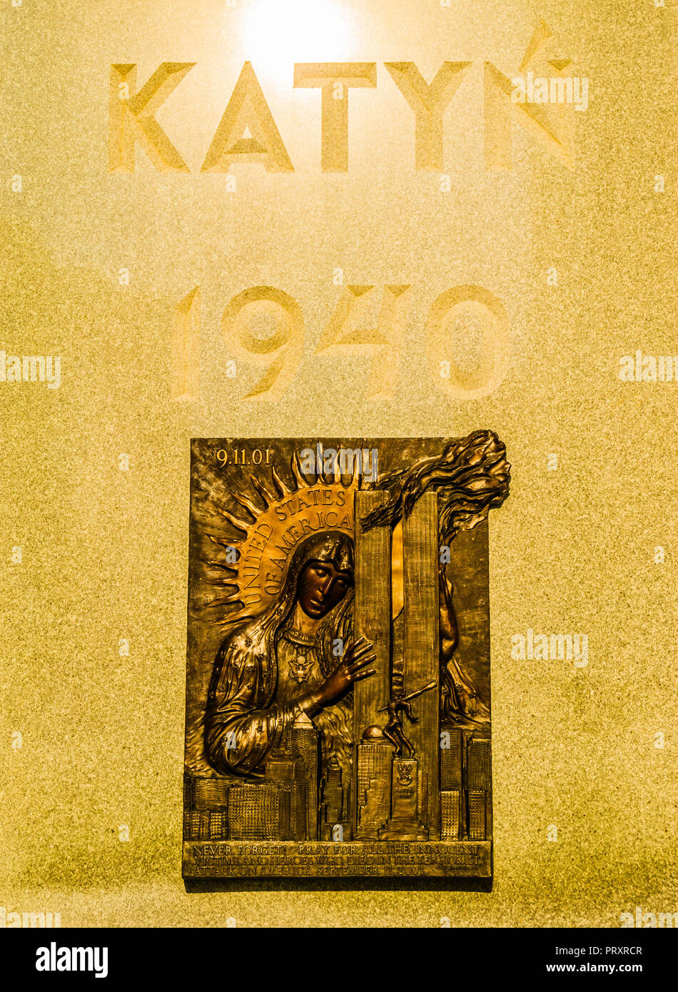 Katyn Memorial Jersey City, New Jersey, USA Stock Photo - Alamy