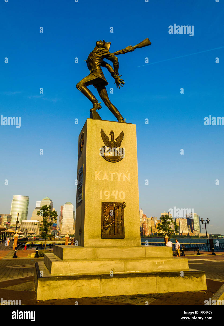 Katyn Memorial Jersey City, New Jersey, USA Stock Photo - Alamy