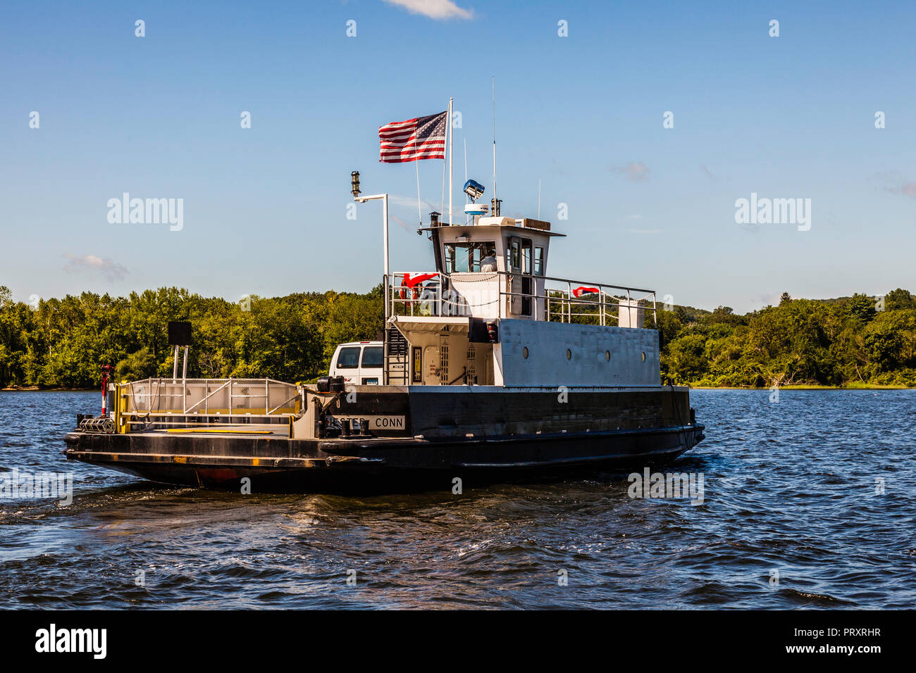 Chester hadlyme ferry hi-res stock photography and images - Alamy