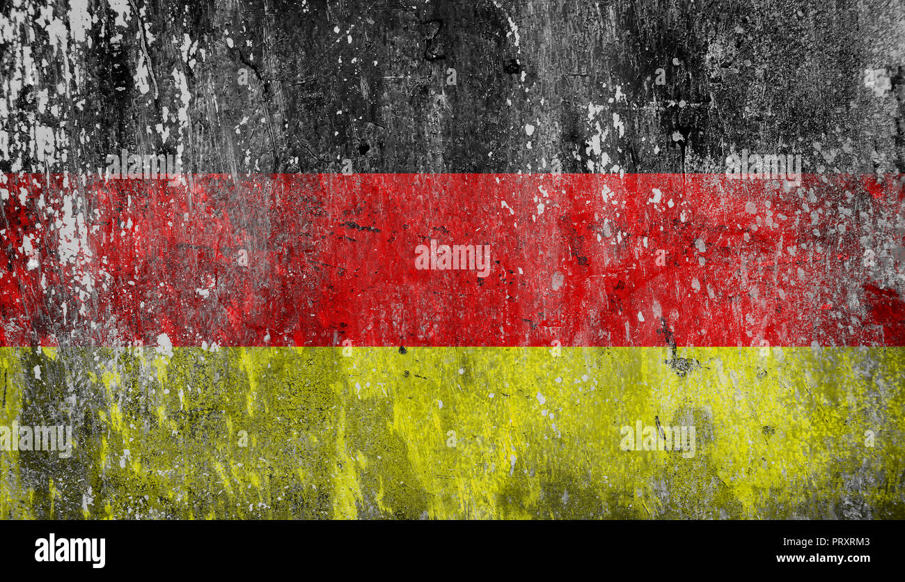 Grunge germany flag hi-res stock photography and images - Alamy