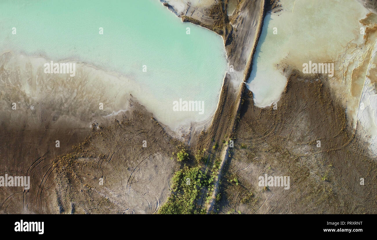 Aerial landscape from the drone Stock Photo - Alamy