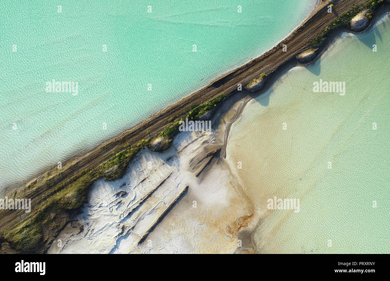 Aerial landscape from the drone Stock Photo - Alamy