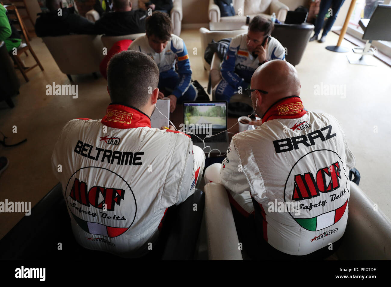 Rally driver navigator hi-res stock photography and images - Alamy