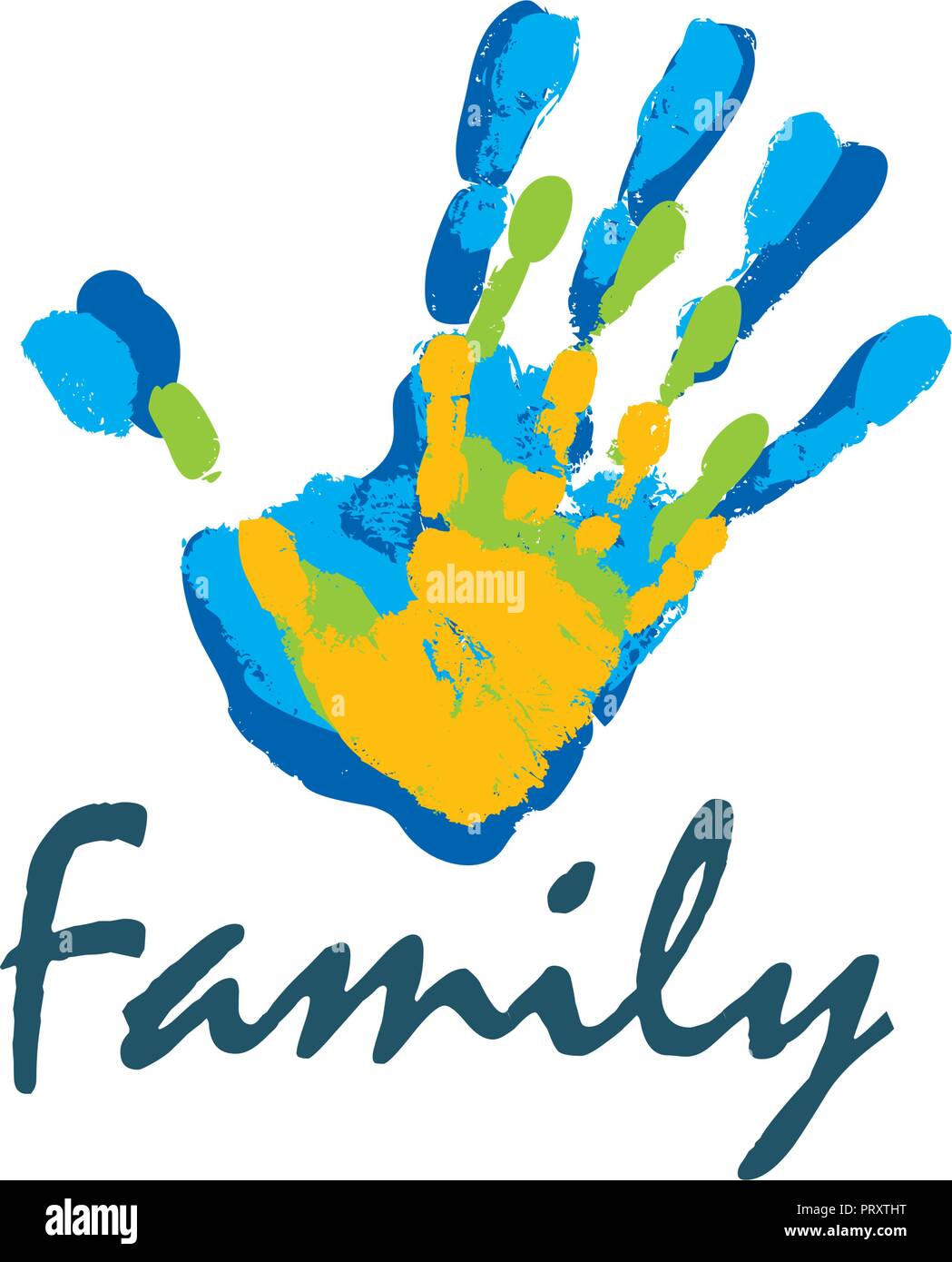 Child hand in parent Cut Out Stock Images & Pictures - Alamy