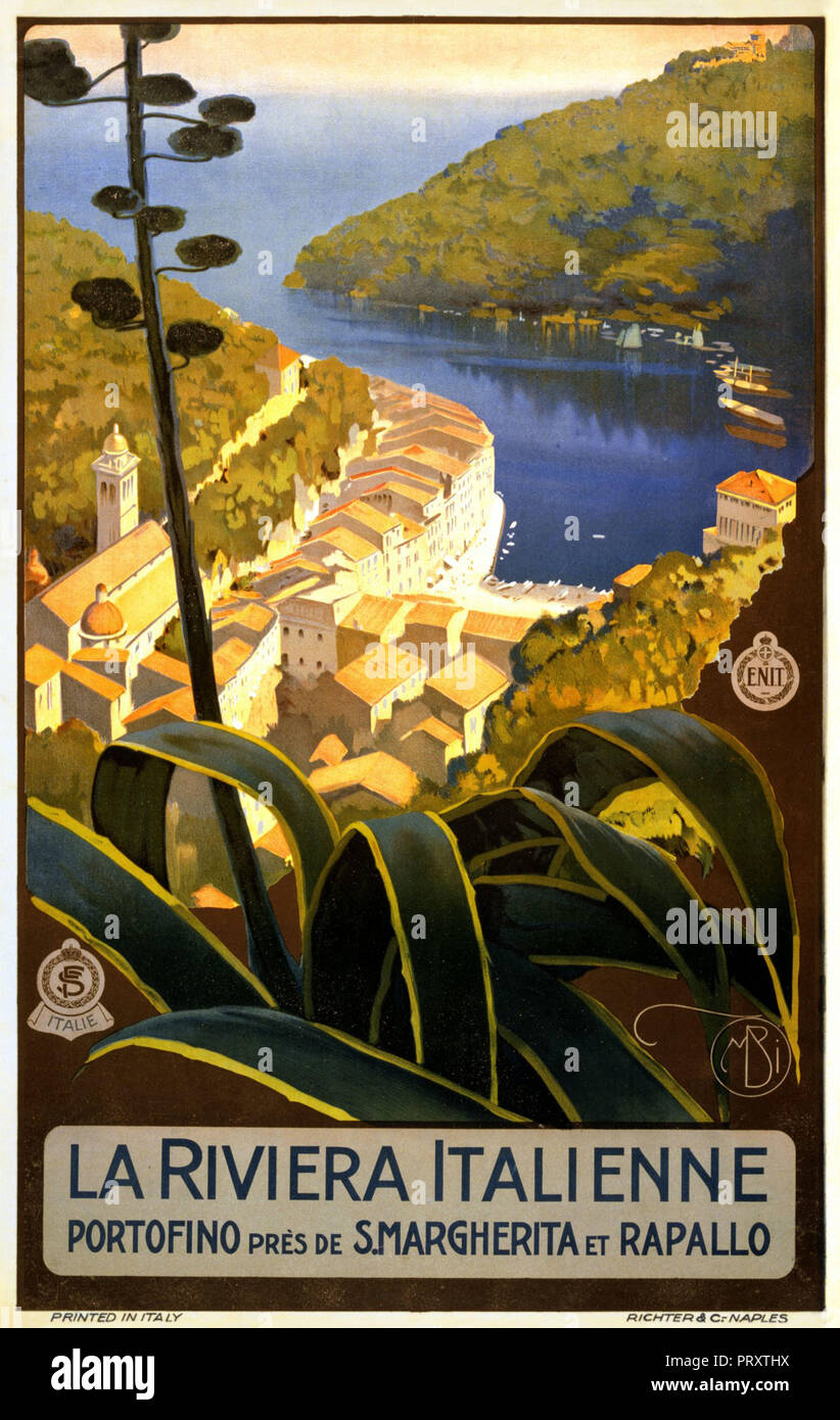 Vintage Tourism Posters High Resolution Stock Photography and Images ...