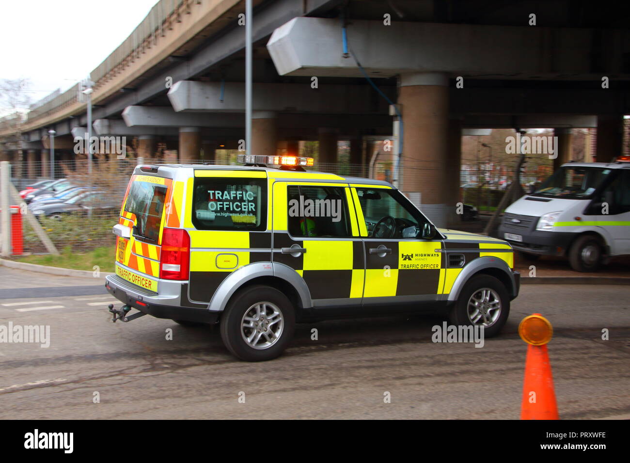 Highways agency traffic officer hi-res stock photography and images - Alamy