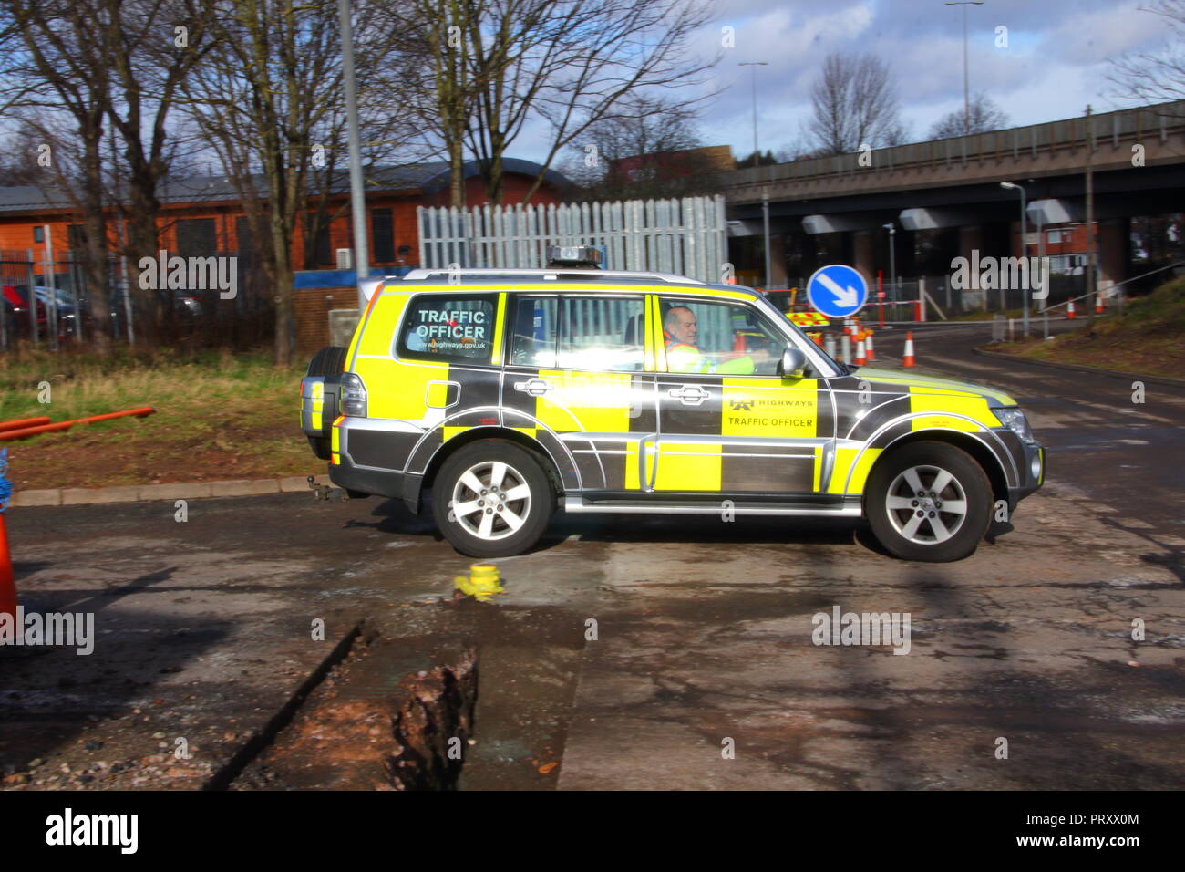 Highways agency traffic officer hi-res stock photography and images - Alamy