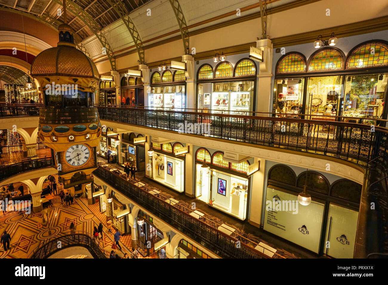 Sydney, Queen Victoria Building is a shopping centre in the heart of ...
