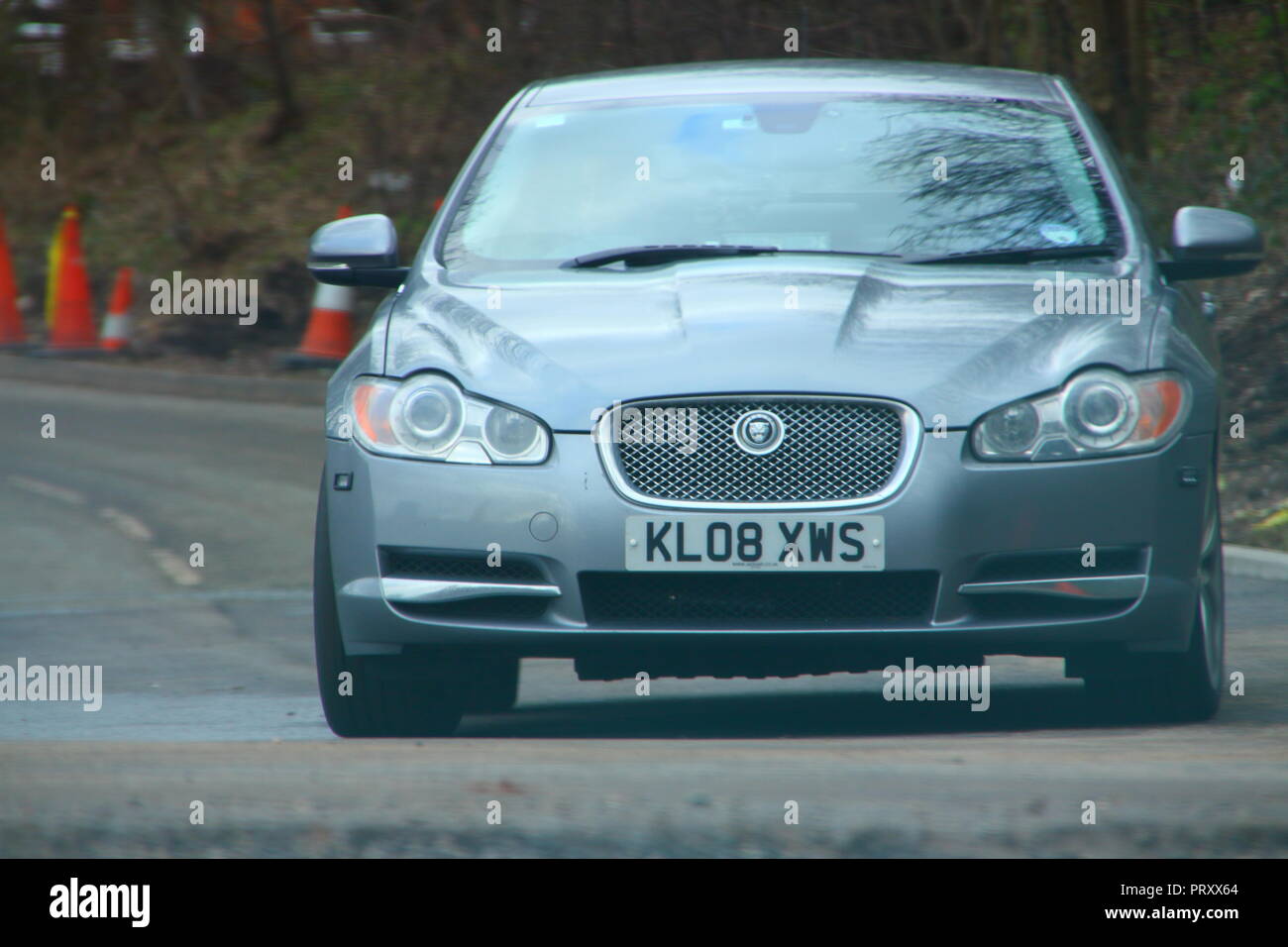 Jaguar unmarked police car hi-res stock photography and images - Alamy