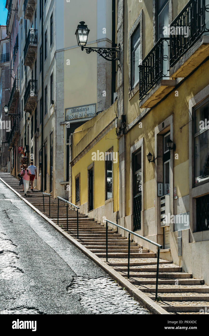 Old tram stairs hi-res stock photography and images - Alamy