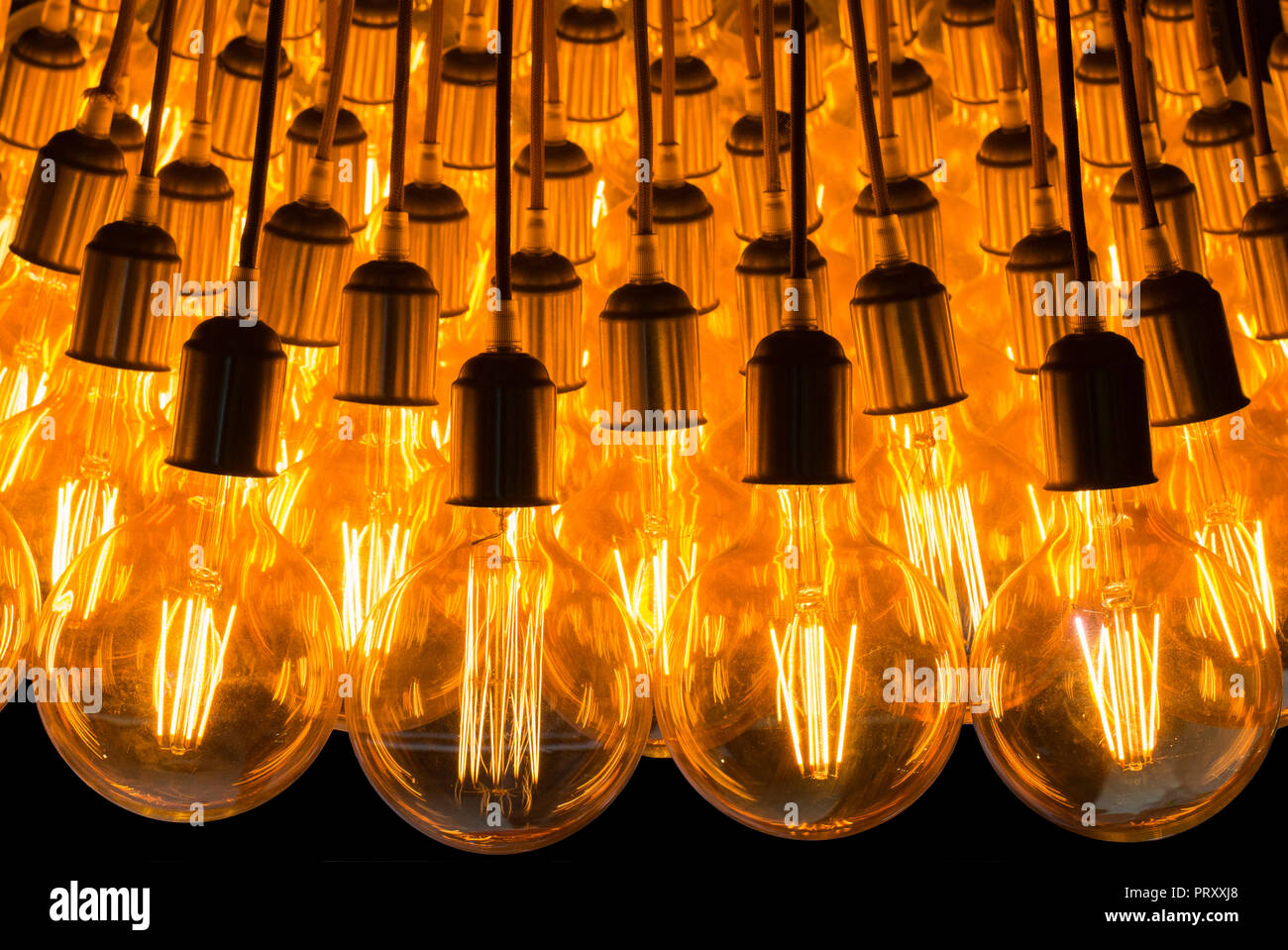 Group of light bulbs Stock Photo - Alamy