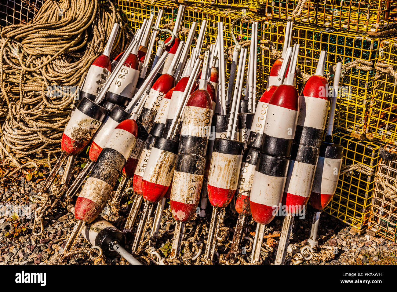 Fishing Shack Bear Skin Neck Rockport, Massachusetts, USA Stock Photo ...