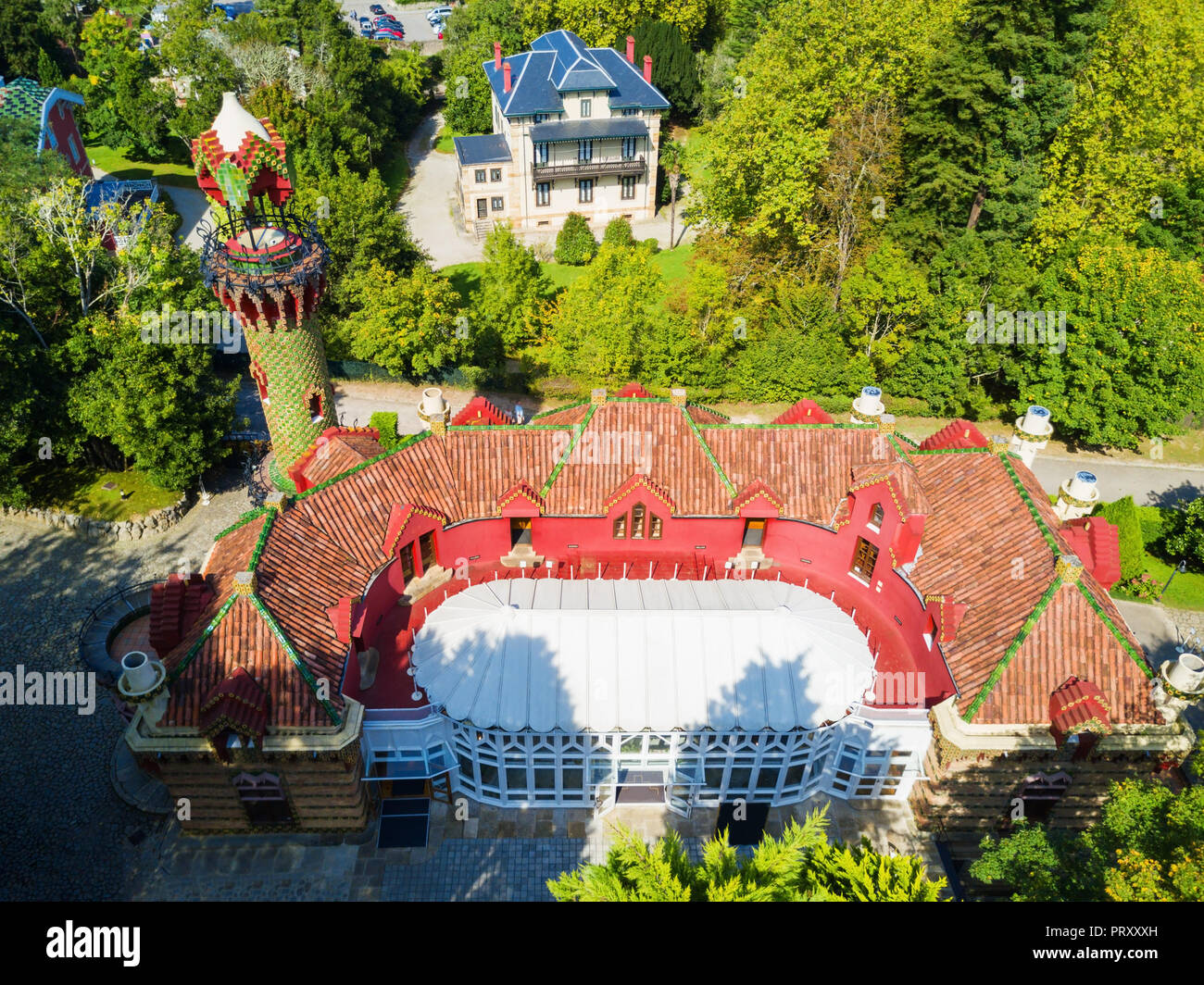 El Capricho is a building, designed by Antoni Gaudi, located in in ...