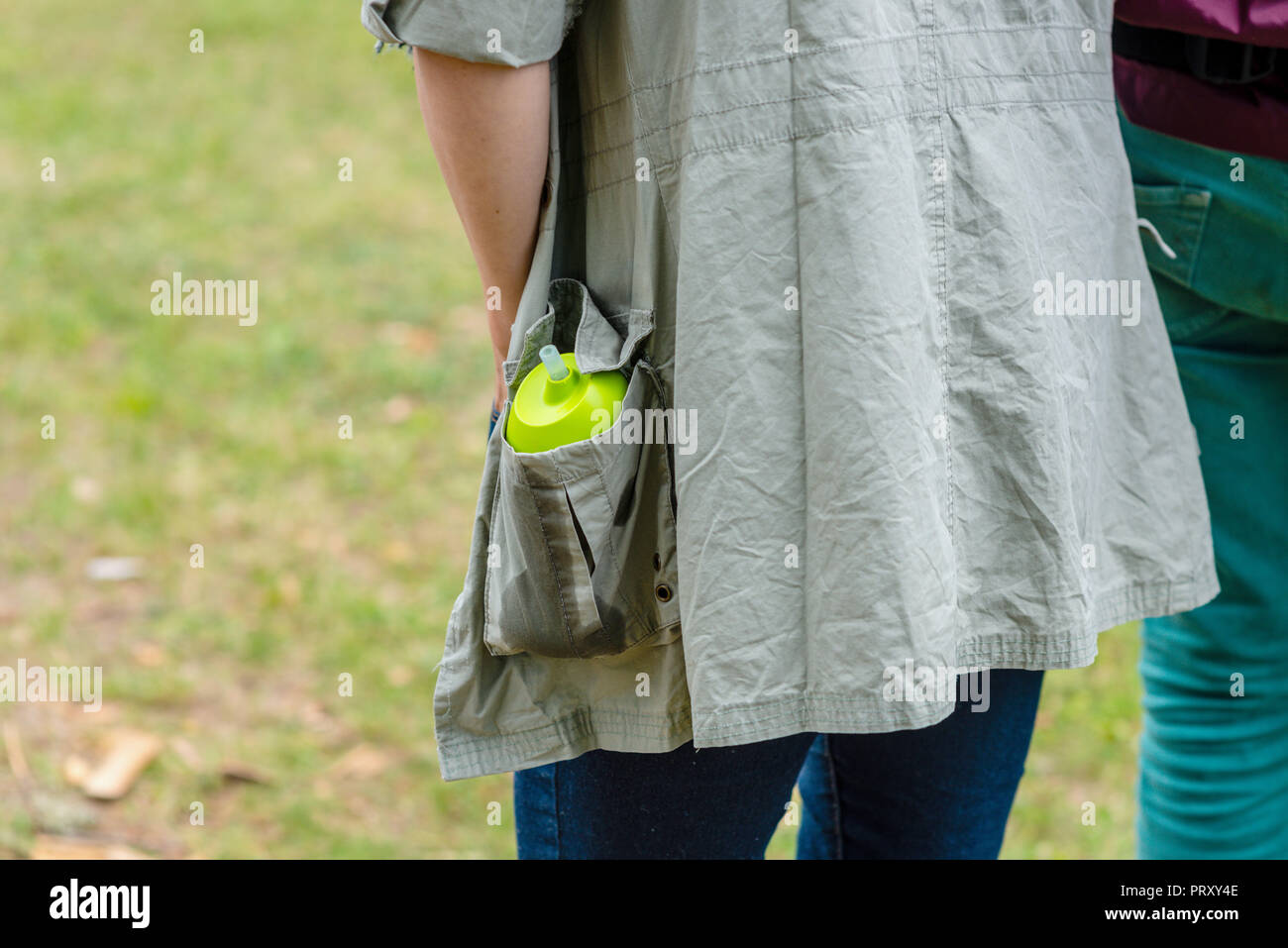 Bottle in pocket hi-res stock photography and images - Alamy