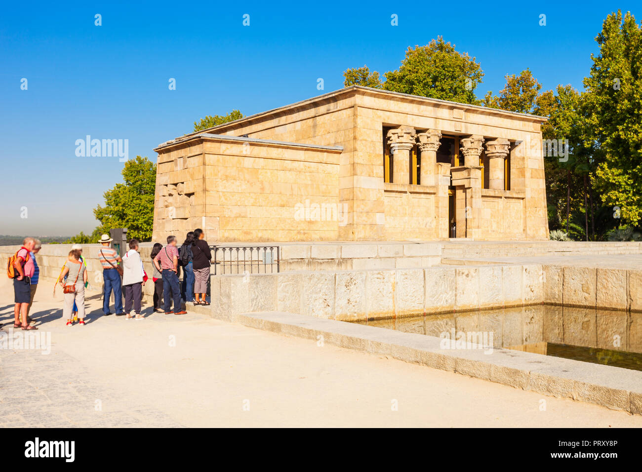 The Temple of Debod or Templo de Debod is an ancient Egyptian temple ...