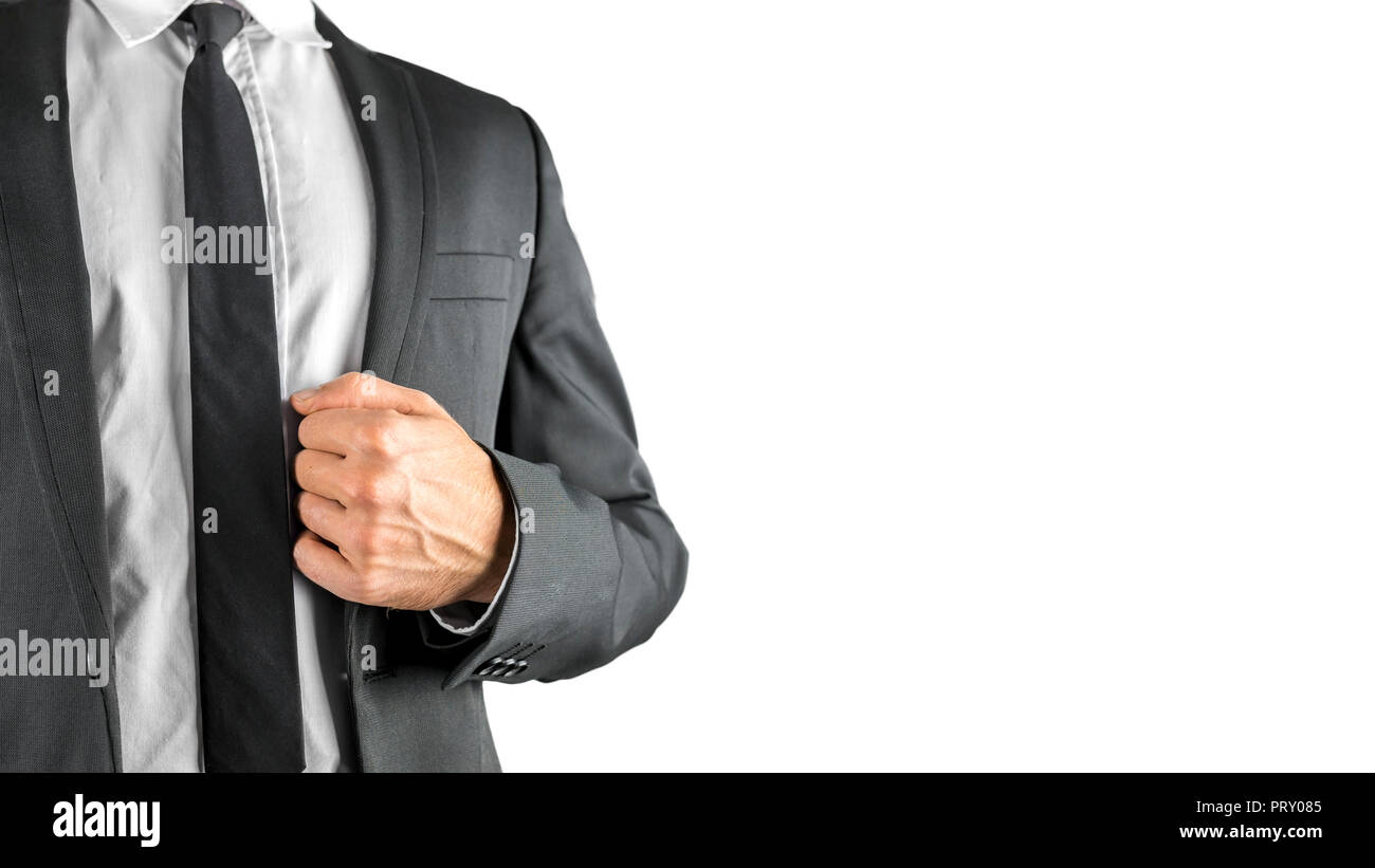 Unbuttoned Suit Jacket High Resolution Stock Photography and Images - Alamy