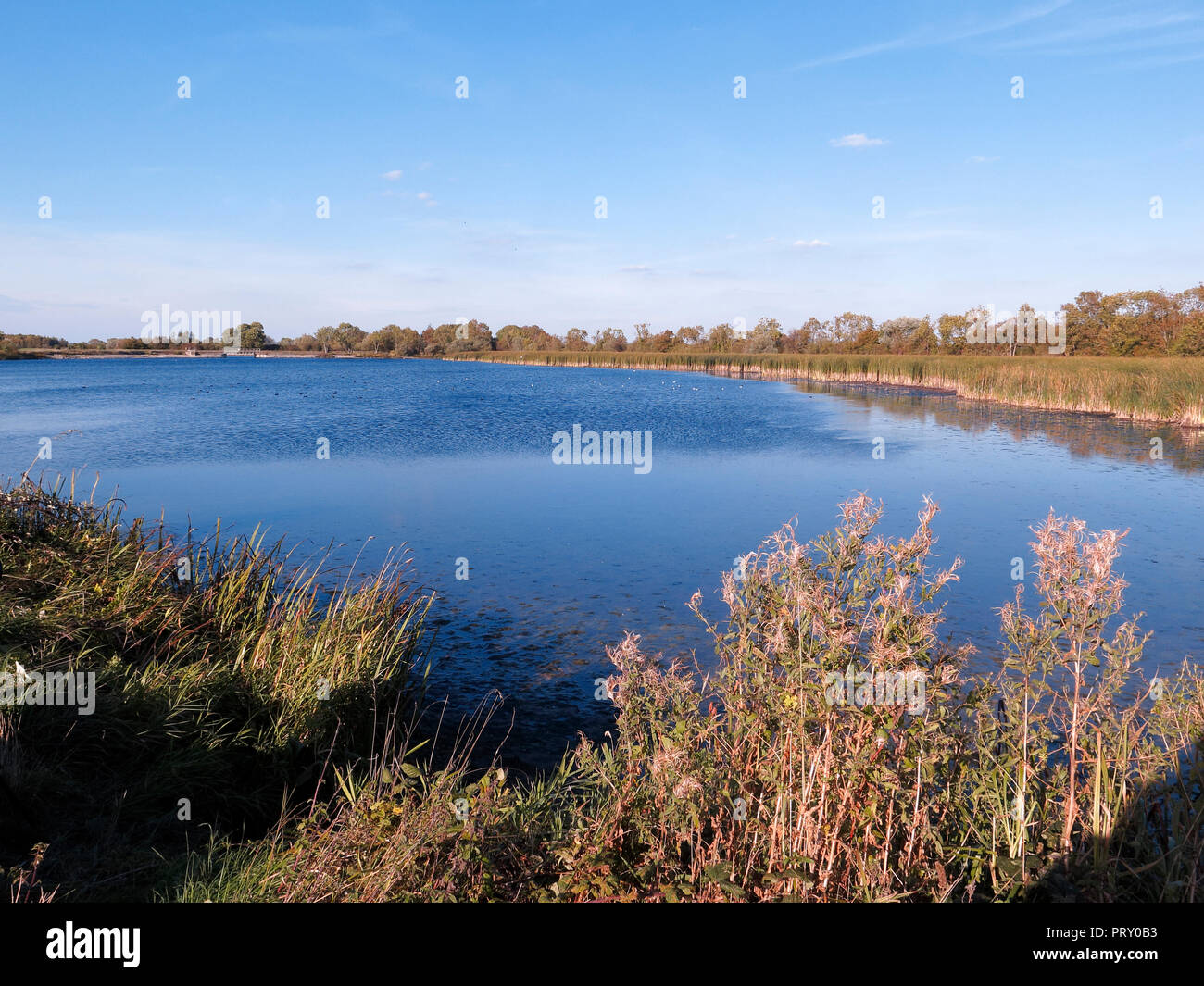 Napton reservoir, Warwickshire, September 2018 Stock Photo - Alamy