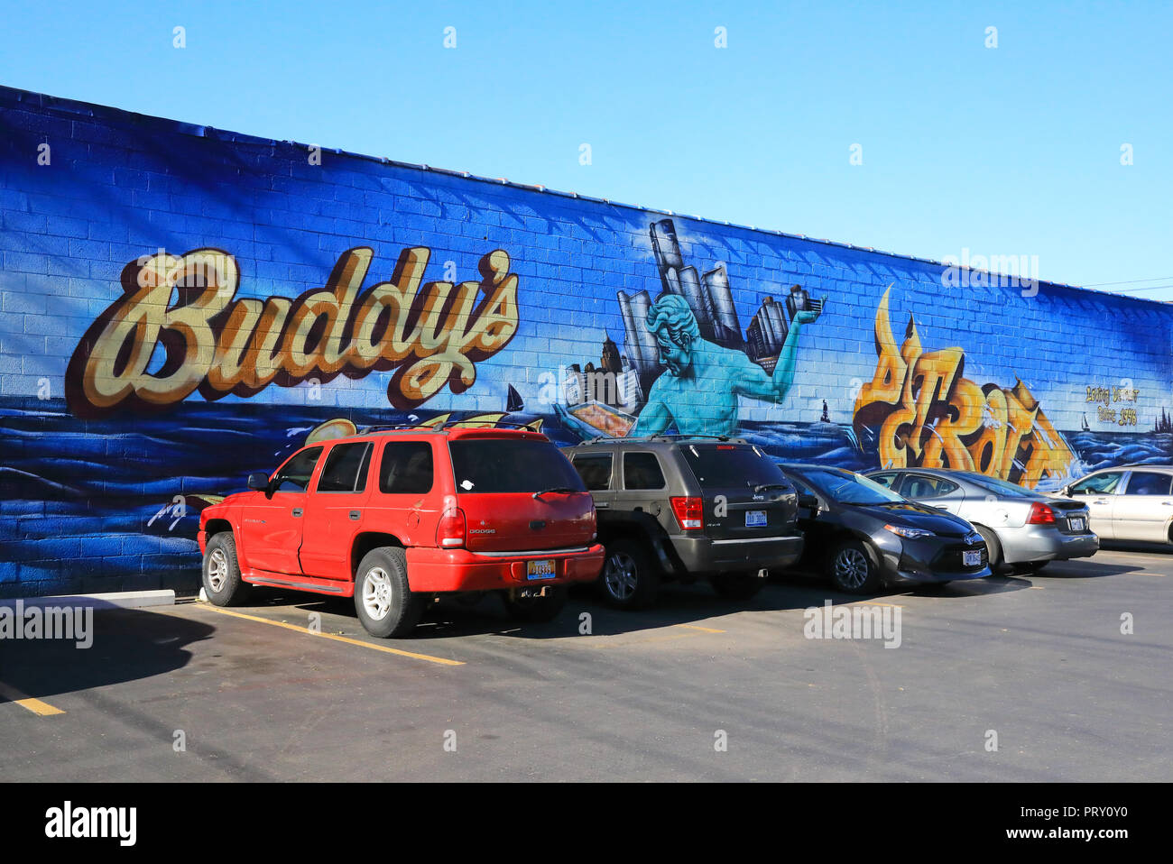 Buddy's restaurant on Conant Street in downtown Detroit, serving the ...