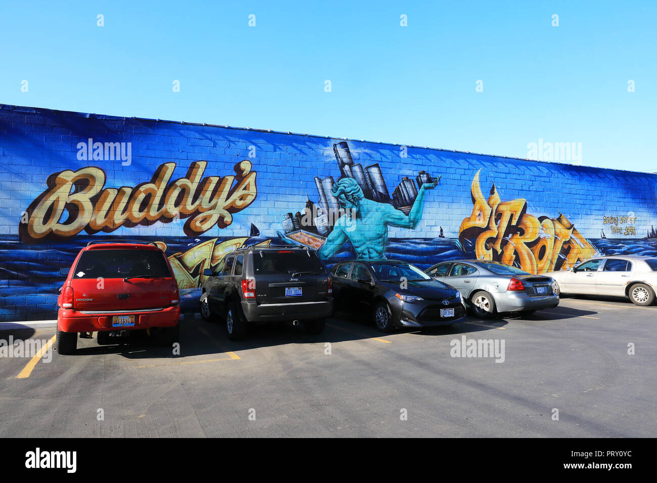 Buddy's restaurant on Conant Street in downtown Detroit, serving the ...