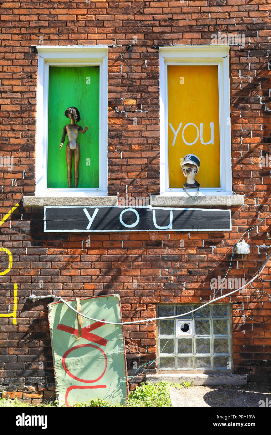 The Heidelberg Project, an outdoor art environment in the McDougall ...