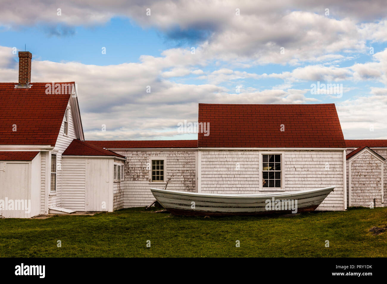 Monhegan Island Lighthouse and Quarters and The Monhegan Museum ...