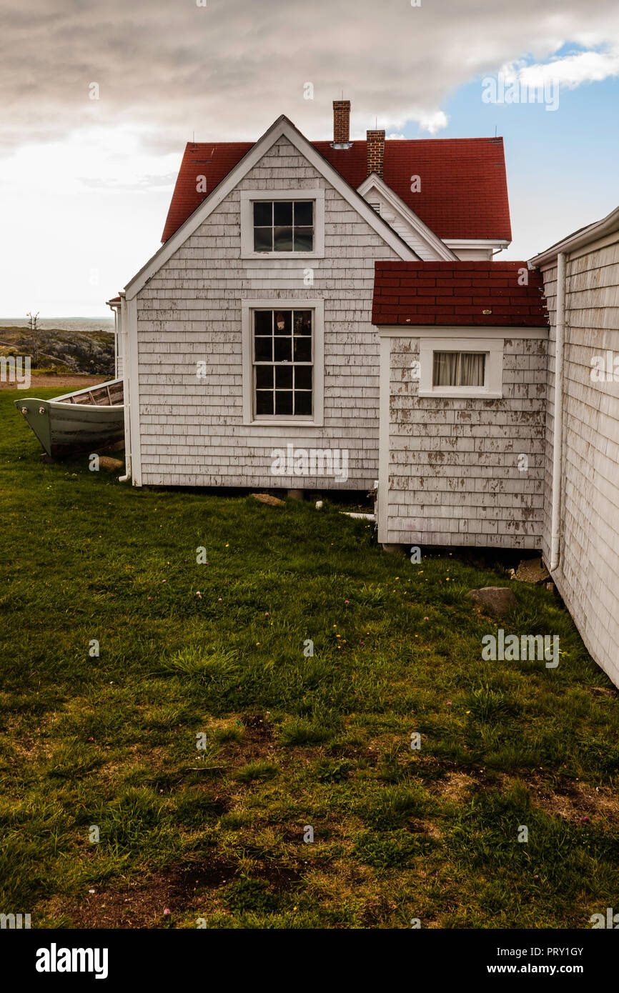 Monhegan Island Lighthouse and Quarters and The Monhegan Museum ...