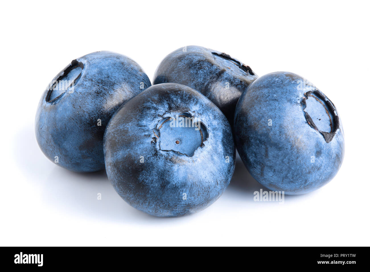 fresh ripe blueberry isolated on white background Stock Photo - Alamy