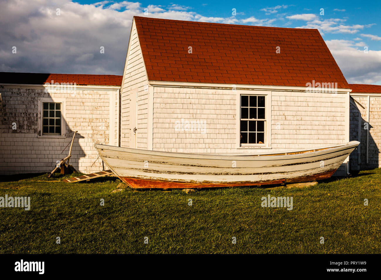 Monhegan Island Lighthouse and Quarters and The Monhegan Museum ...