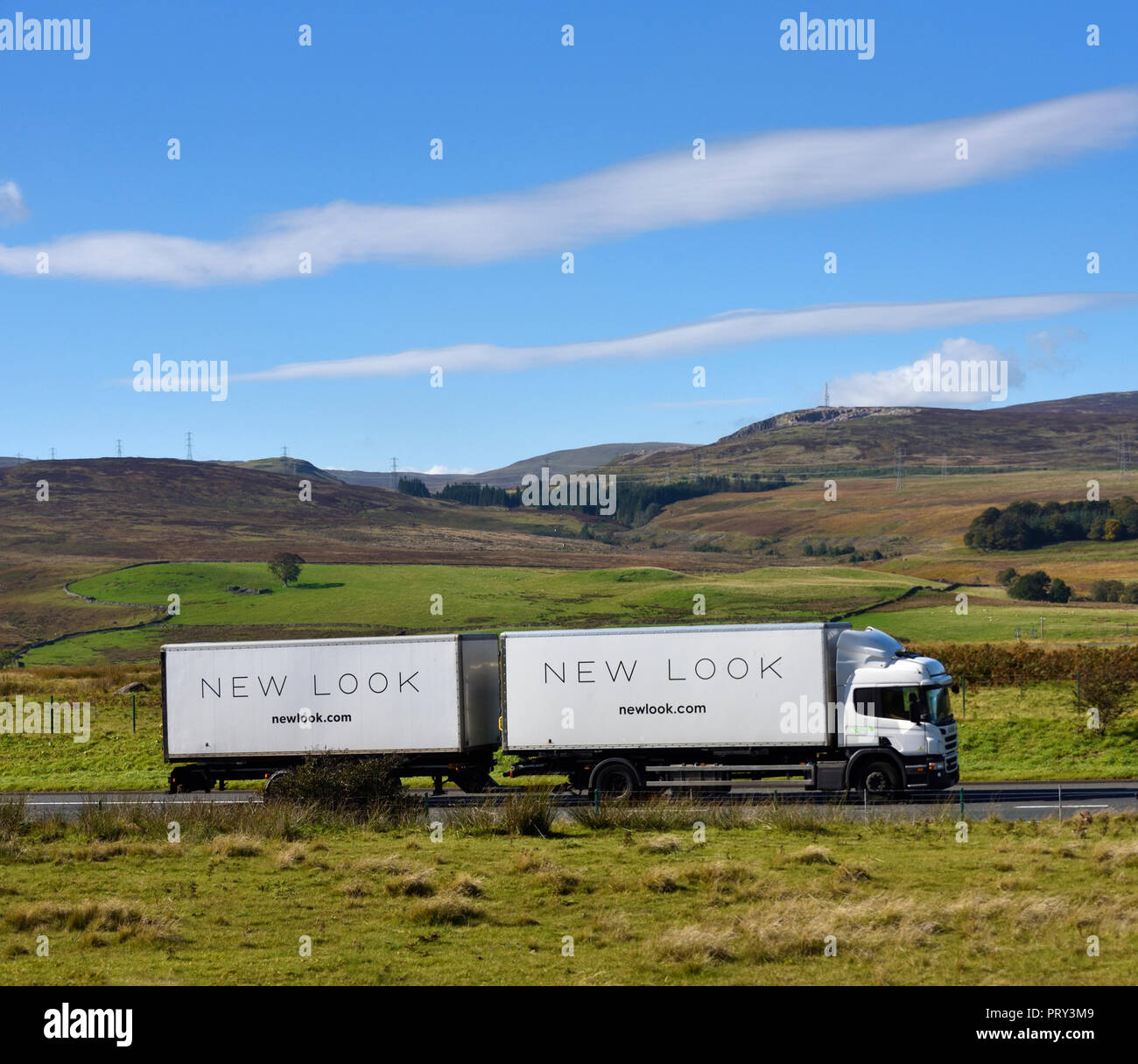 Double trailer hi-res stock photography and images - Alamy