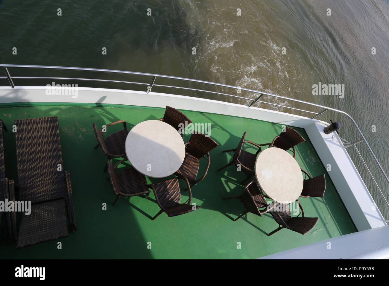 Boat trip on the Lake in Bavaria. Brombachsee, Germany Stock Photo - Alamy