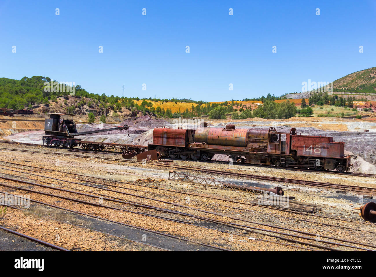 Old rustic copper mine river hi-res stock photography and images - Alamy