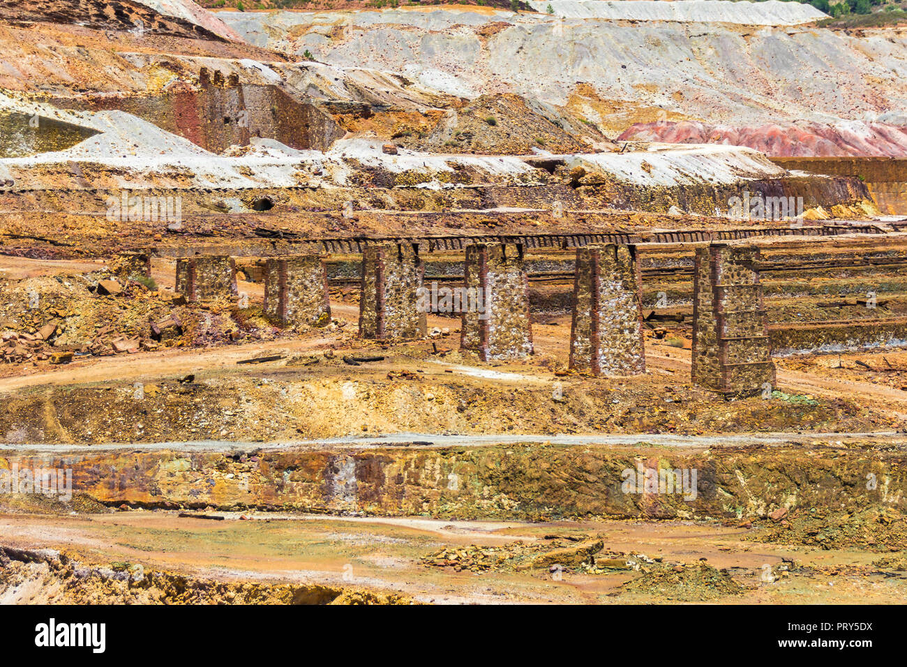 Old mine supports hi-res stock photography and images - Alamy