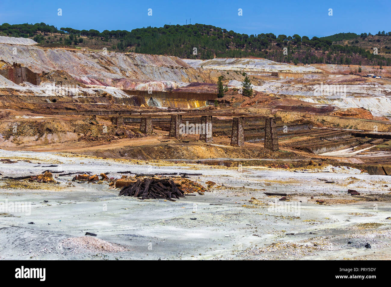 Old mine supports hi-res stock photography and images - Alamy