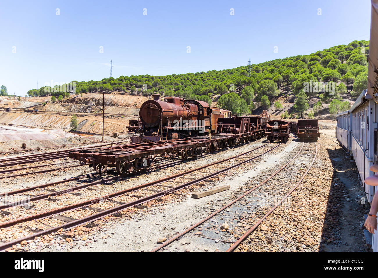 Mining train hi-res stock photography and images - Alamy