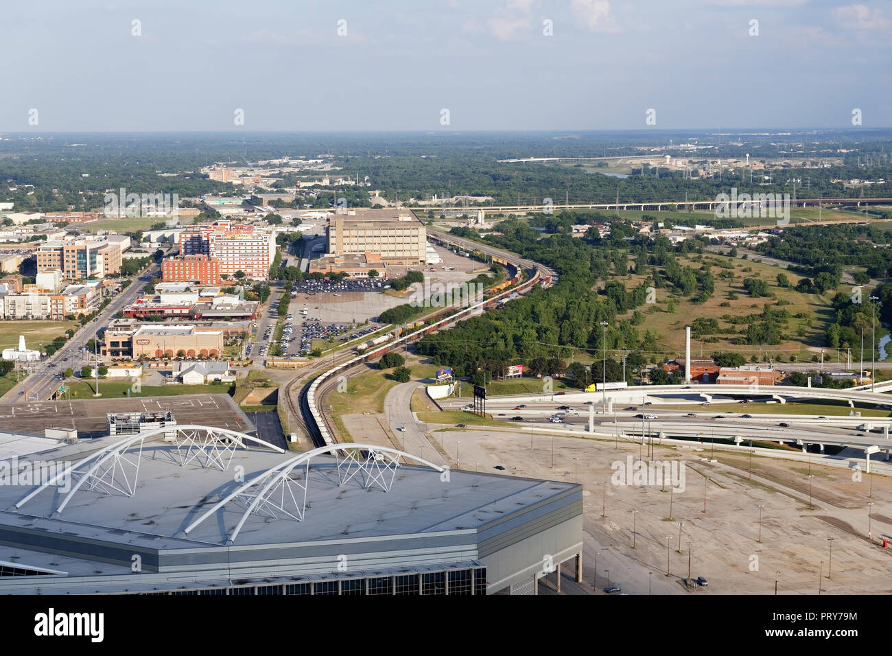 View from Reunion Tower Dallas, Texas, USA Stock Photo - Alamy