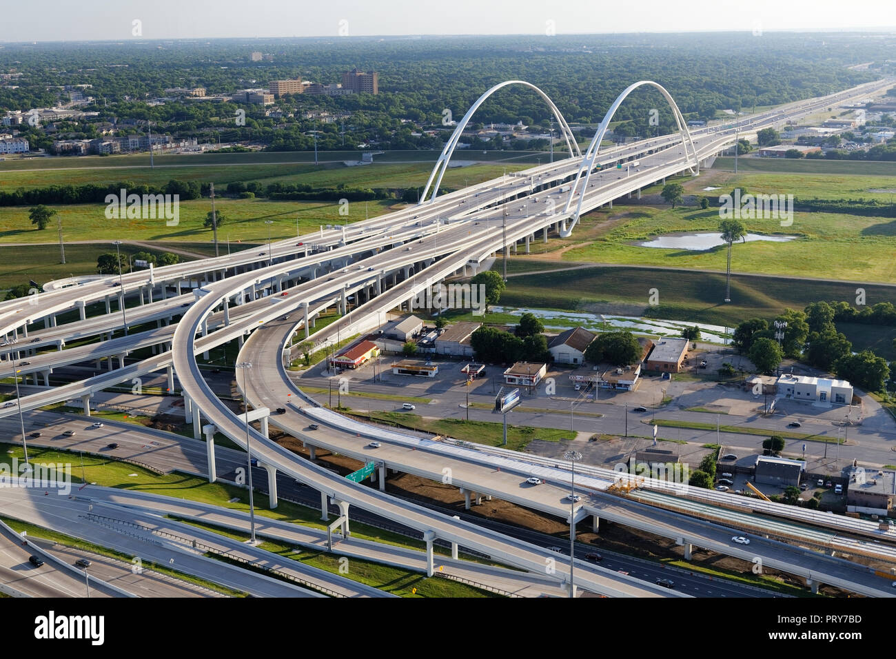 View from Reunion Tower Dallas, Texas, USA Stock Photo - Alamy
