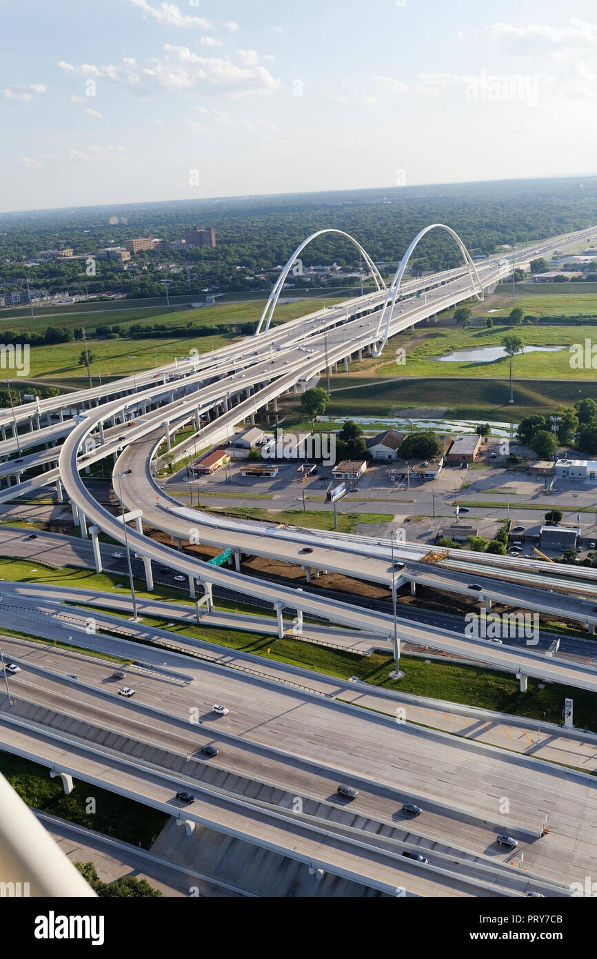 View from Reunion Tower Dallas, Texas, USA Stock Photo - Alamy