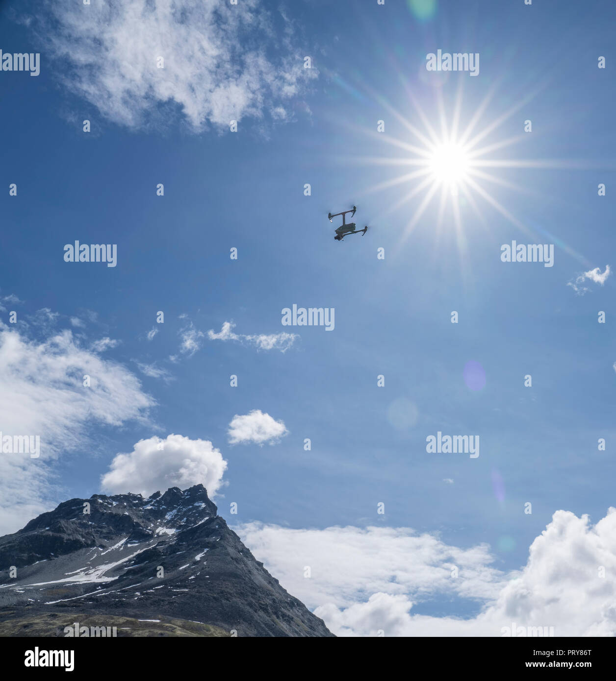 Alaska clouds sun rays hi-res stock photography and images - Alamy
