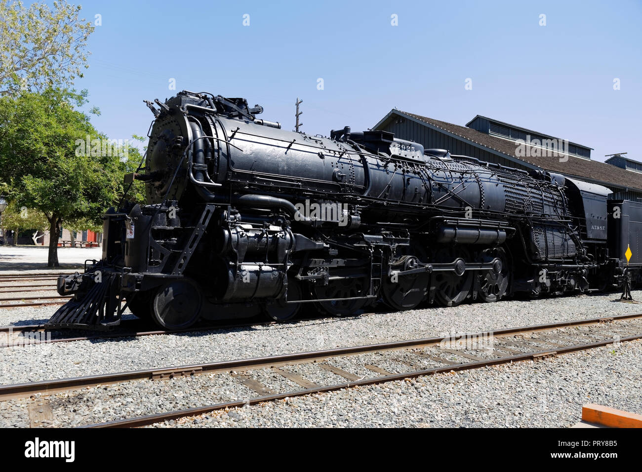 Steam locomotive sacramento museum hi-res stock photography and images ...