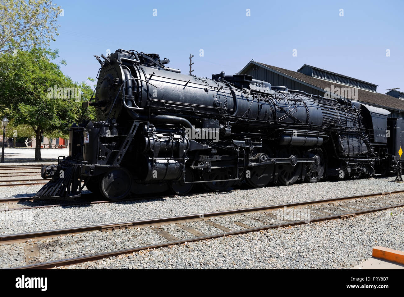 Steam locomotive sacramento museum hi-res stock photography and images ...