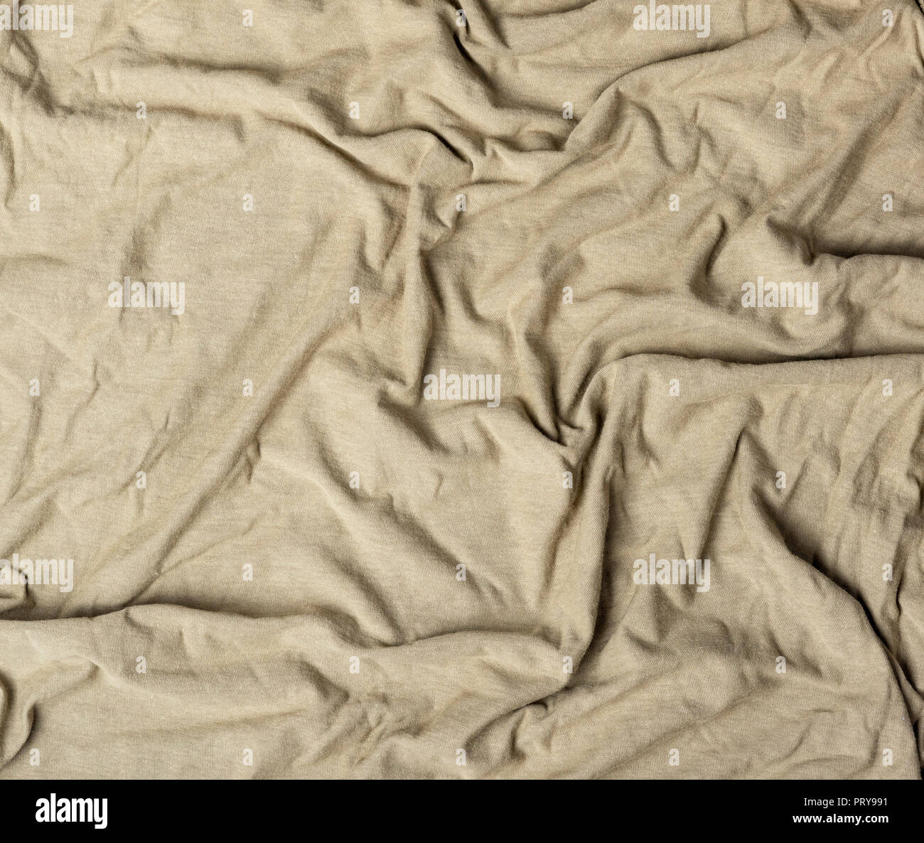 crumpled cotton fabric of gray color, abstract background Stock Photo ...